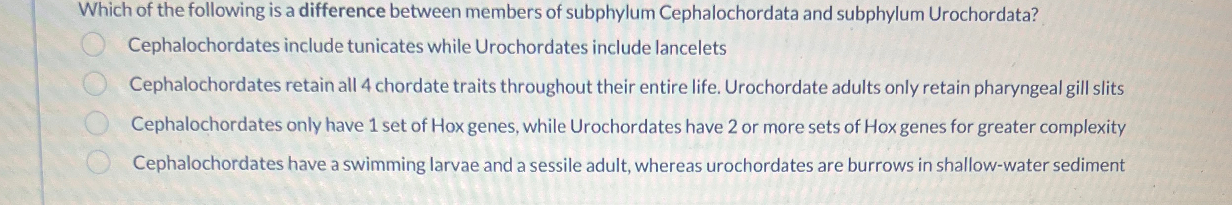 Solved Which of the following is a difference between | Chegg.com