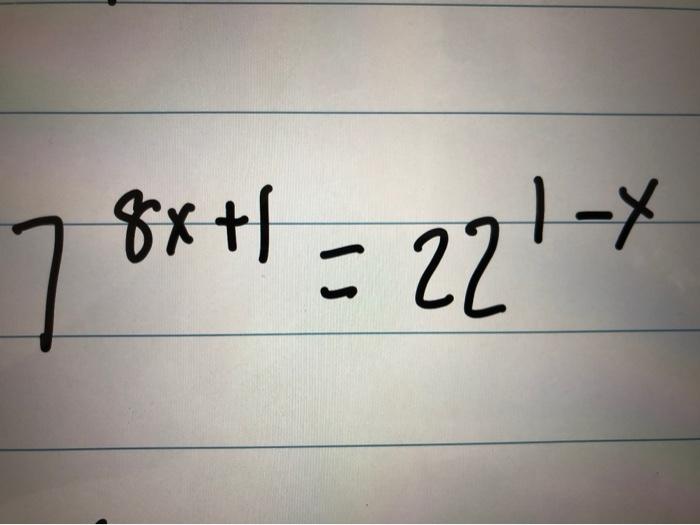 Solved 78** = 22!* | Chegg.com