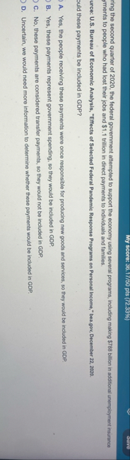 [Solved]: My score: 3b.(1)/(/)50pts(/2.35%) Save ring the se