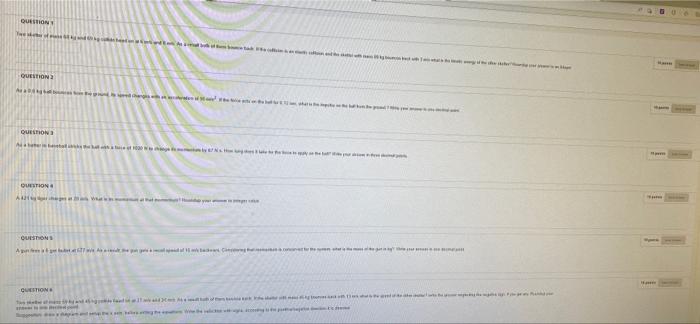 NOLLED QUESTIONS AW NOU AN E NON ENOS SO | Chegg.com