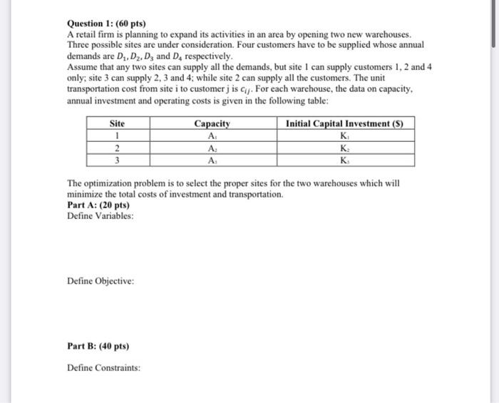 Solved what is the objective function and constrains ?show | Chegg.com Solved what is the objective function and constrains ?show | Chegg.com