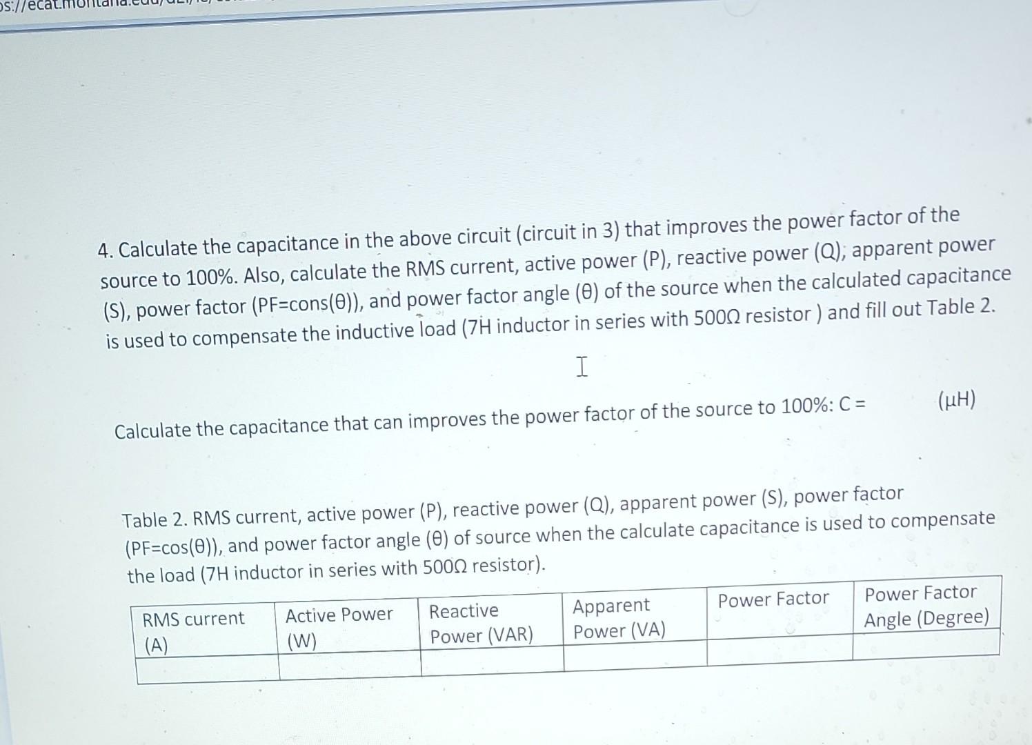 Solved 1. Draw the schematic diagram of an inductive load | Chegg.com