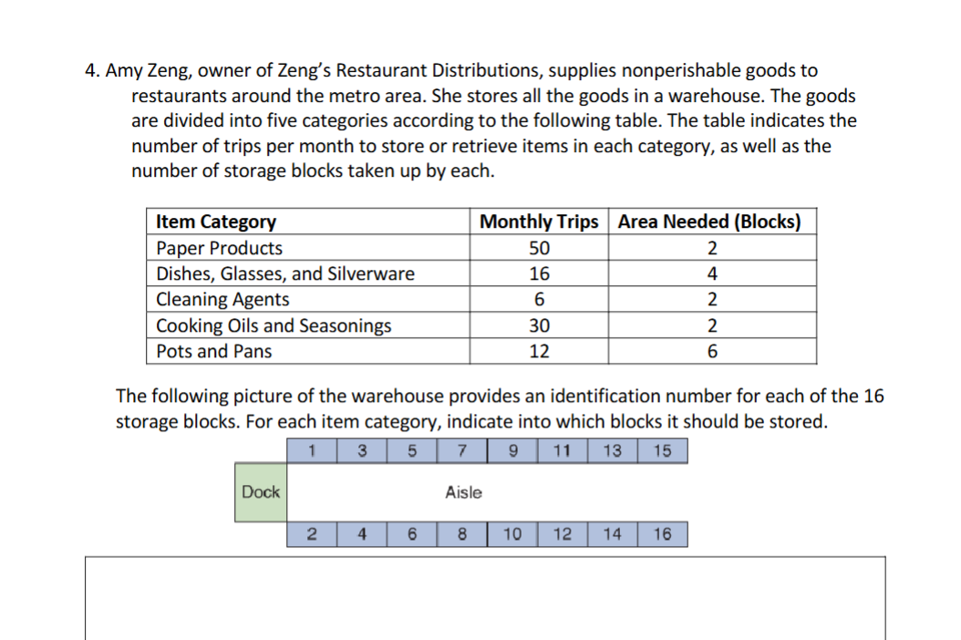 4. ﻿Amy Zeng, owner of Zeng's Restaurant | Chegg.com