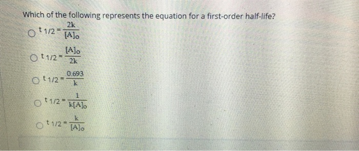 Solved Which of the following represents the equation for a | Chegg.com