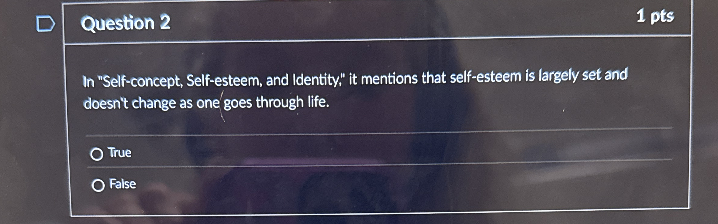 Question 21 ﻿ptsIn "Self-concept, Self-esteem, and | Chegg.com