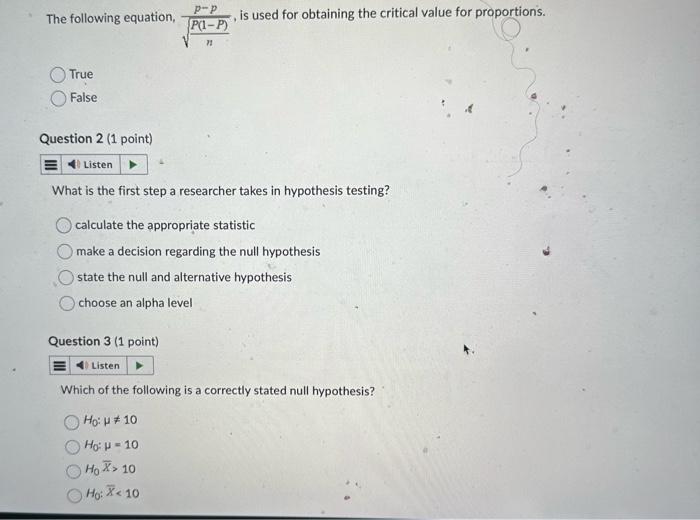 Solved The following equation, nP(1−P)p−p, is used for | Chegg.com