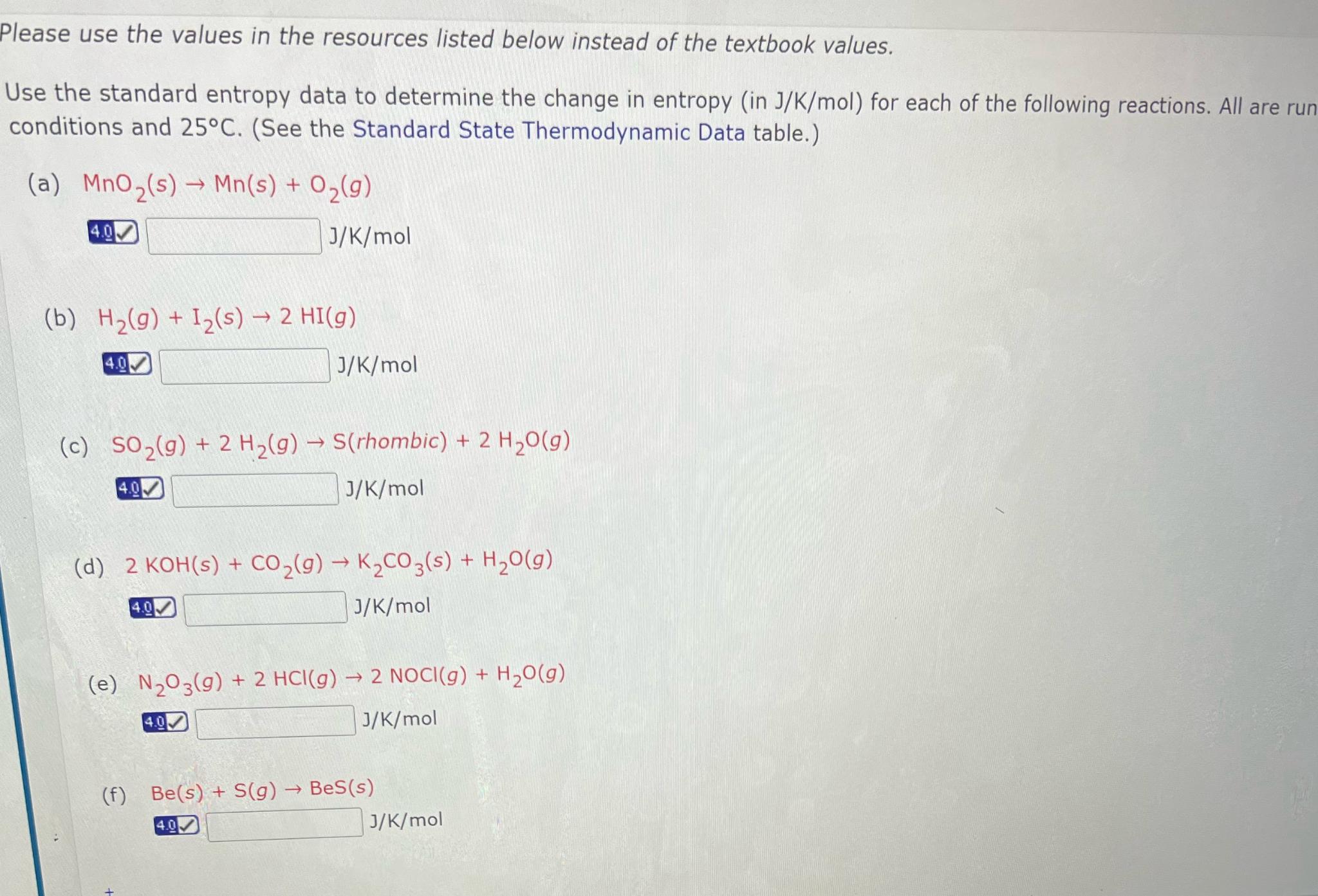 Solved Please use the values in the resources listed below | Chegg.com
