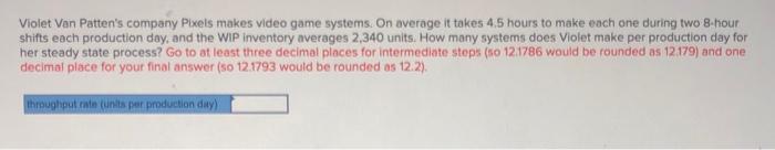 Violet Van Patten's company Pixels makes video game | Chegg.com