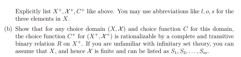 Solved Trivial representation by redescription For any set x | Chegg.com