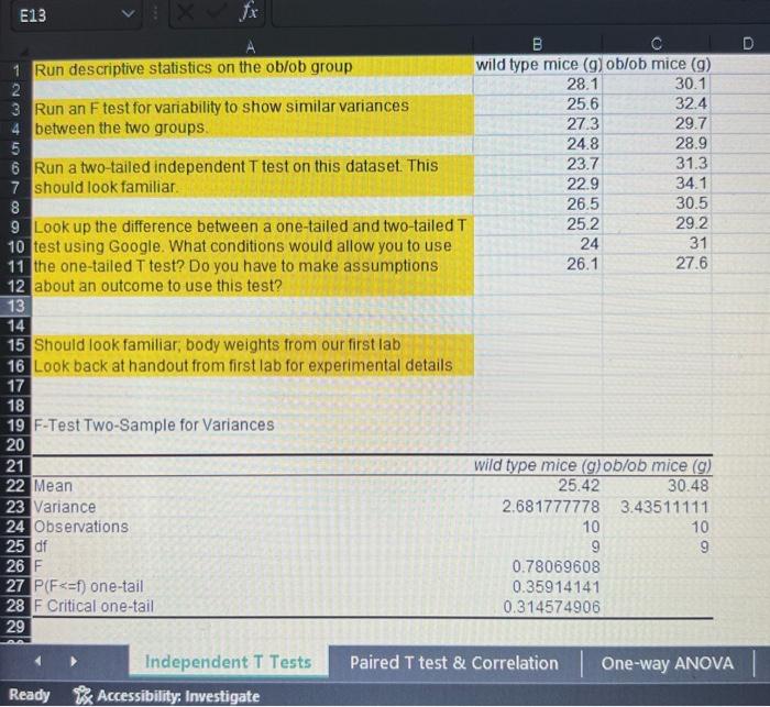 Solved Write a one sentence results statement for this | Chegg.com