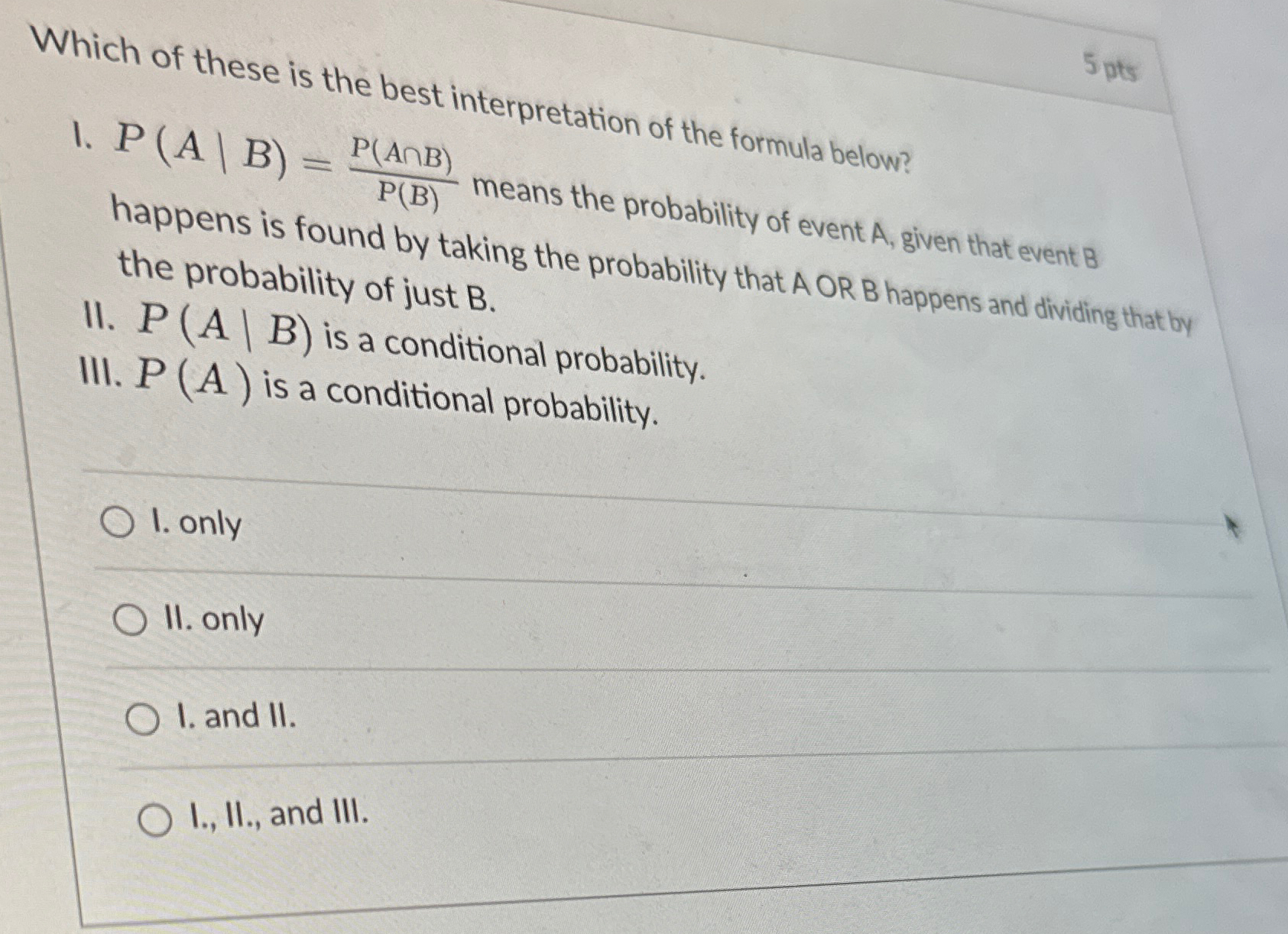 Solved Which of these is the best interpretation of the | Chegg.com