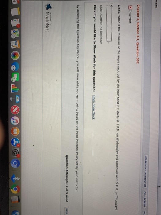 Solved ment MESSAGE MY INSTRUCTOR FULL SCREEN PRI Chapter 2, | Chegg.com