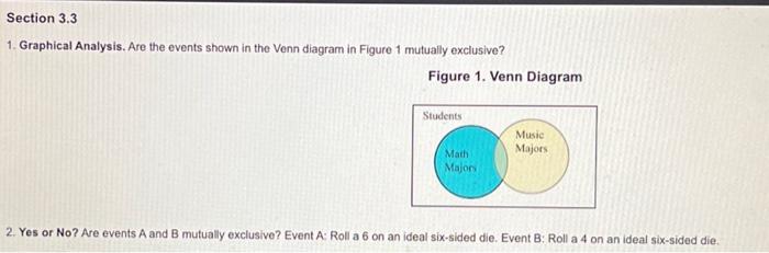 Solved 1. Graphical Analysis. Are the events shown in the | Chegg.com