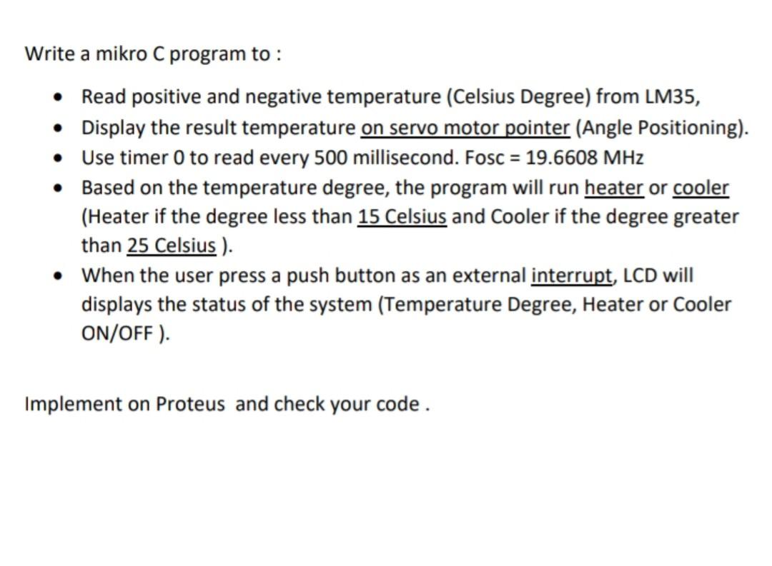 Write a mikro C program to : • Read positive and | Chegg.com