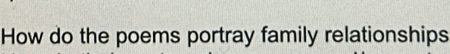 Solved How do the poem head heart by lydia davis portray a | Chegg.com