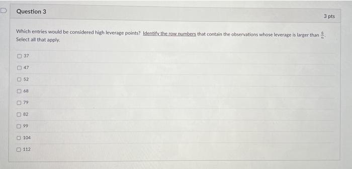Solved Id the estimated regression equation y=b0+b1x to | Chegg.com