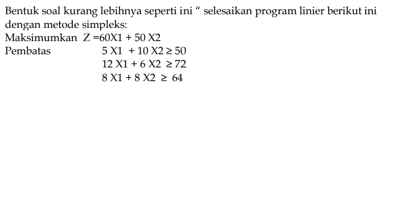 Bentuk soal kurang lebihnya seperti ini " ﻿selesaikan | Chegg.com