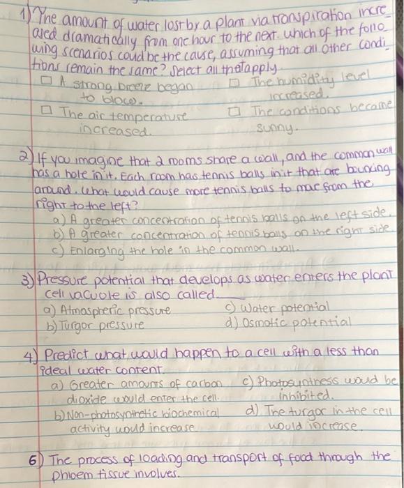 Solved The humidity level creased to bloc) o The air | Chegg.com