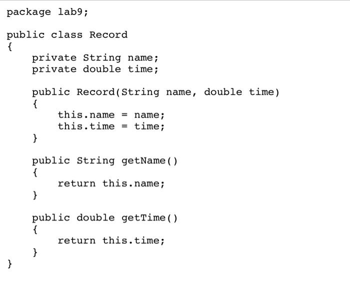 Solved Overview You will be creating a program that allows a | Chegg.com