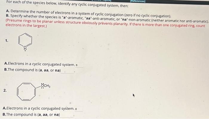 Solved A. Determine the number of electrons in a system of | Chegg.com