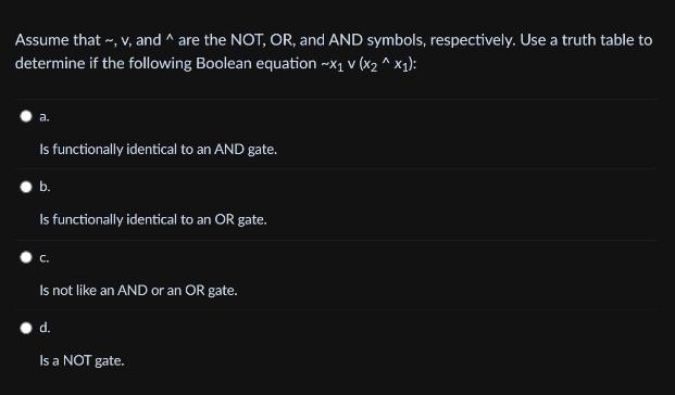 Solved Assume that ∼,v, ﻿and ???? ﻿are the NOT, OR, ﻿and AND | Chegg.com