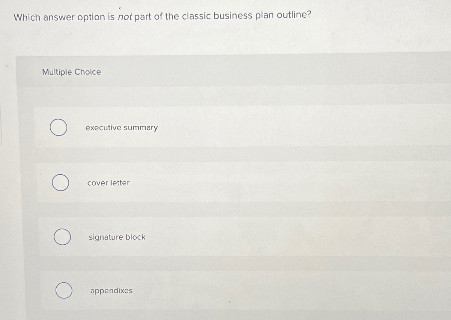 Solved Which answer option is not part of the classic | Chegg.com