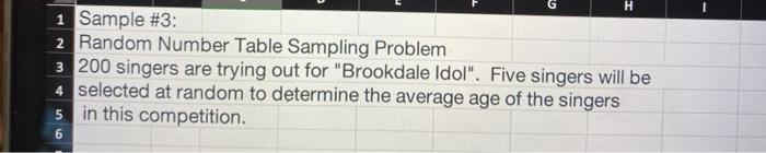 B. Using the Random Table to obtain a Systematic | Chegg.com