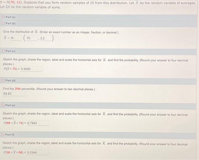 Solved K∼N(70,11). Suppose that you form random samples of | Chegg.com