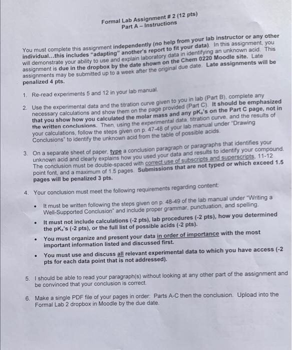 Solved Formal Lab Assignment #2 (12 pts) Part A - | Chegg.com