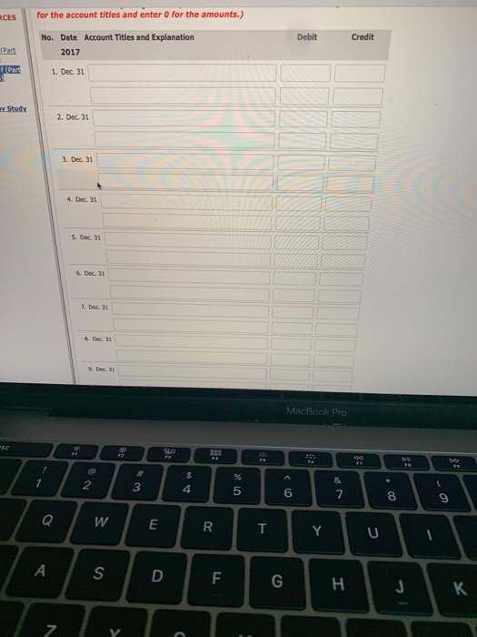 Solved Problem SA-9A a-t (Part Level Submission) The | Chegg.com