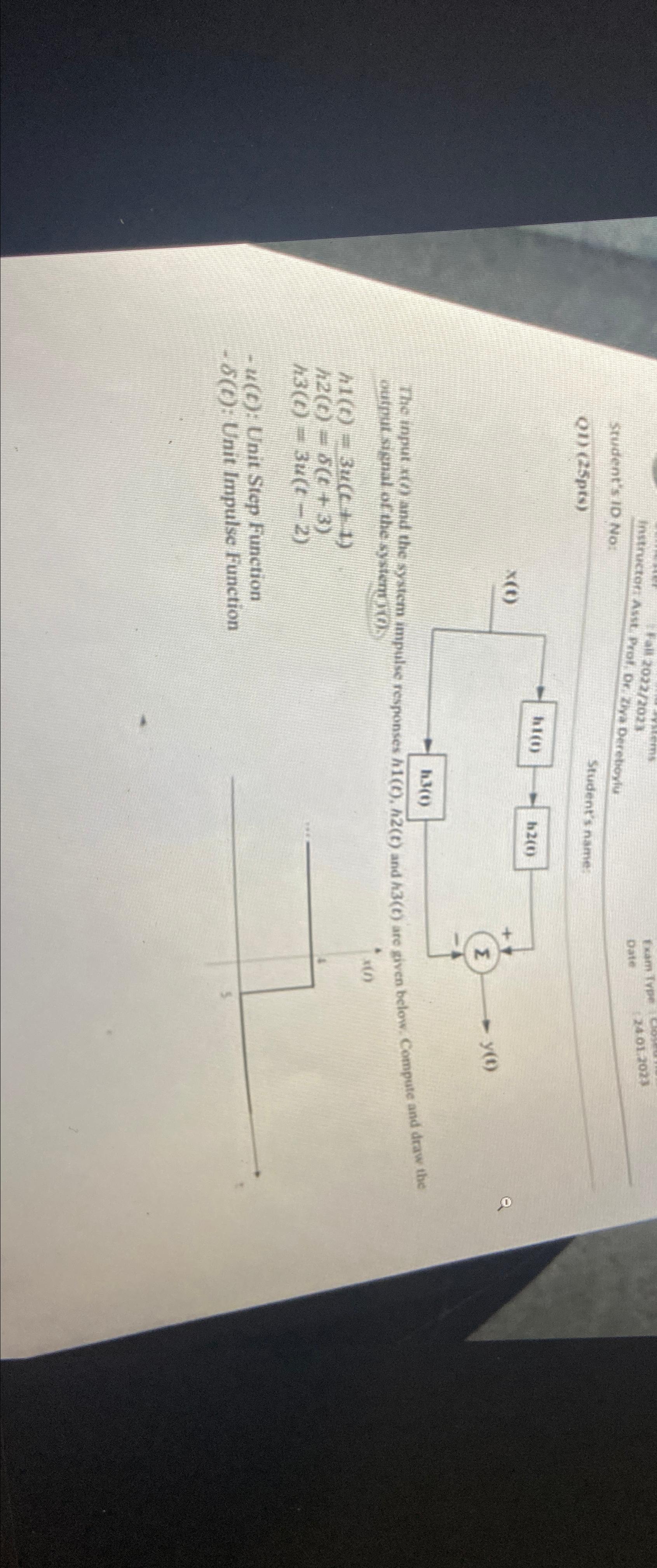 Solved Instructori Ast Fall zos2/2023Student's ID | Chegg.com