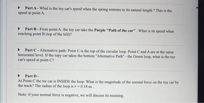 Solved Learning Goal: Conservation of Mechanical Energy - | Chegg.com