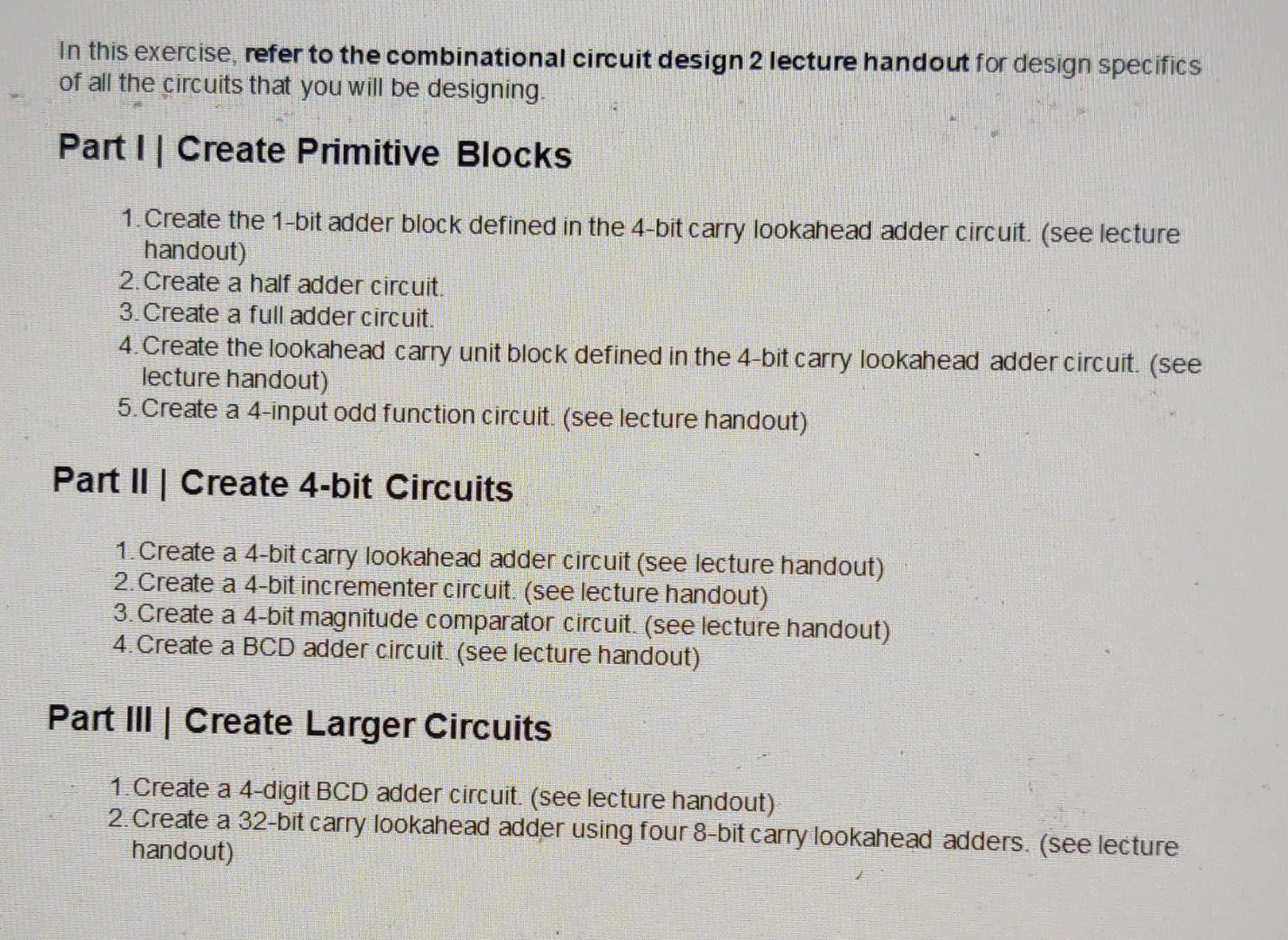 In this exercise, refer to the combinational circuit | Chegg.com