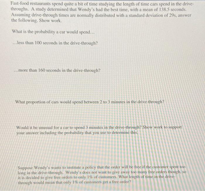 Solved The reading speed of sixth-grade students is | Chegg.com