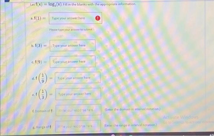 Solved Let f(x) = log2 (x). Fill in the blanks with the | Chegg.com Solved Let f(x) = log2 (x). Fill in the blanks with the | Chegg.com