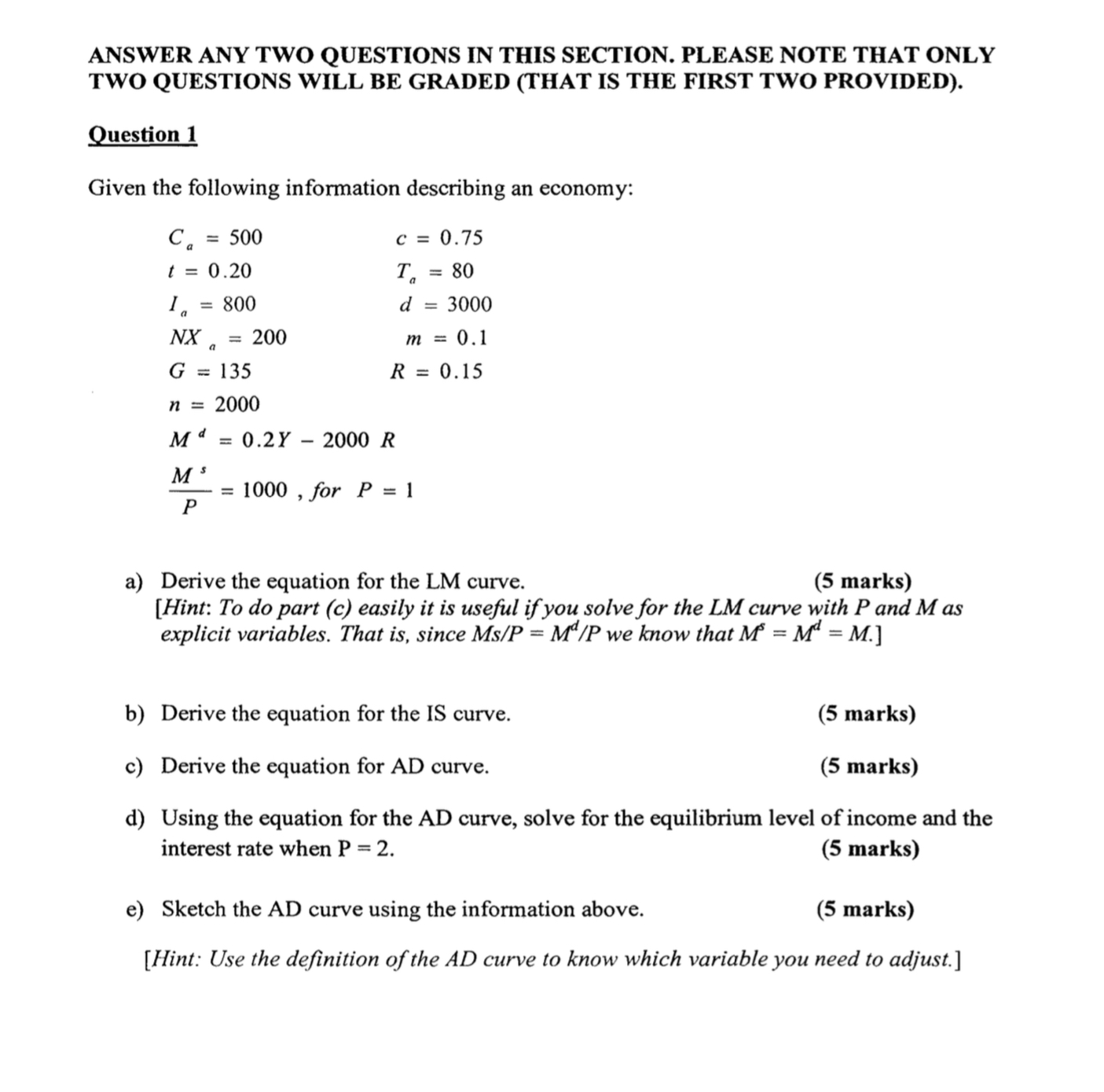 Solved Question 1Given the following information describing | Chegg.com