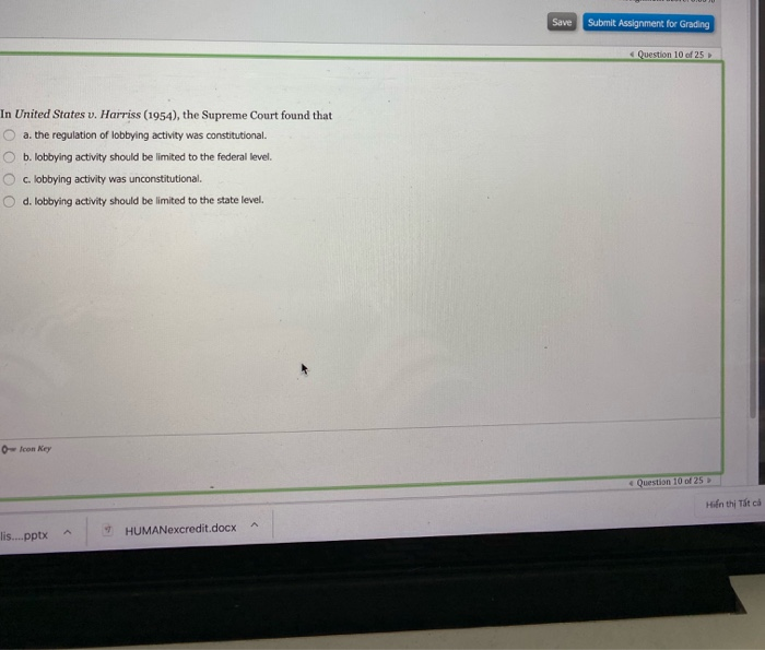 Solved Save Submit Assignment for Grading Question 10 of 25 | Chegg.com