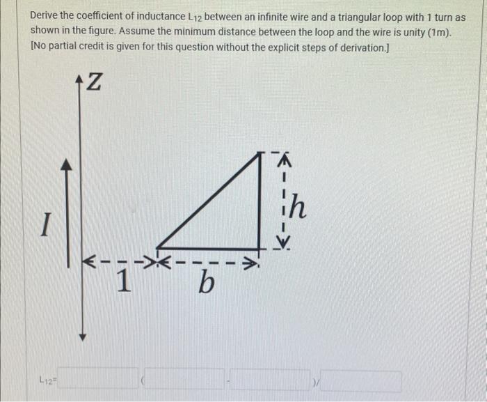 Solved Derive the coefficient of inductance L12 between an | Chegg.com