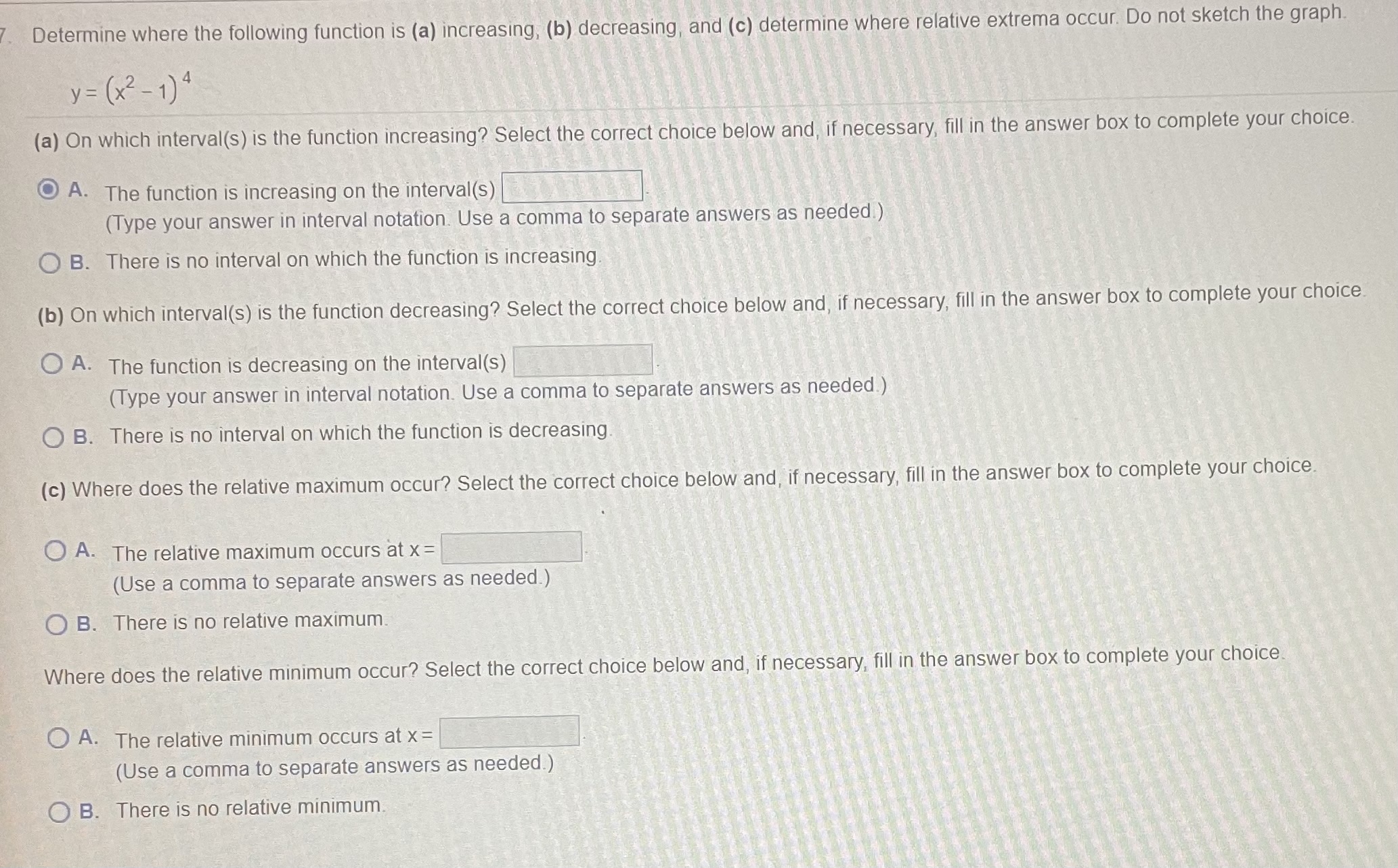 Solved Determine where the following function is (a) | Chegg.com