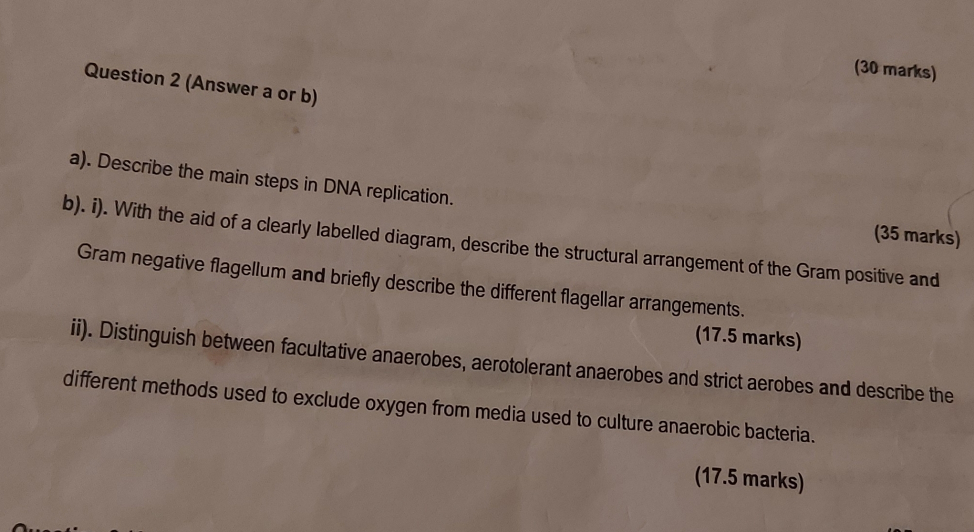 Solved Question 2 (Answer a or b)(30 ﻿marks)a). ﻿Describe | Chegg.com
