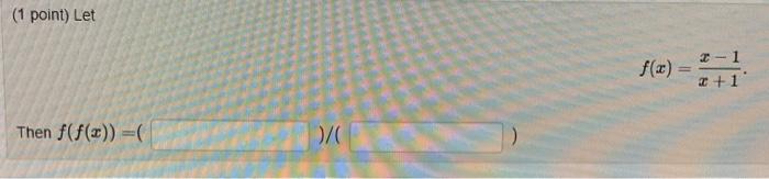 Solved (0 points) Consider the functions f(x) = 7x2 + 2 g(x) | Chegg.com