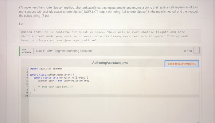 Solved (4) Implement the getNumOfWords() method.getNum | Chegg.com