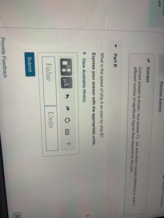 Solved JULUI Submit Previous Answers New Constants Jels | Chegg.com
