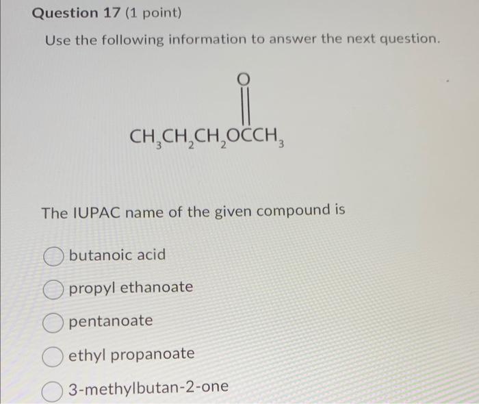 Solved Use the following information to answer the next | Chegg.com
