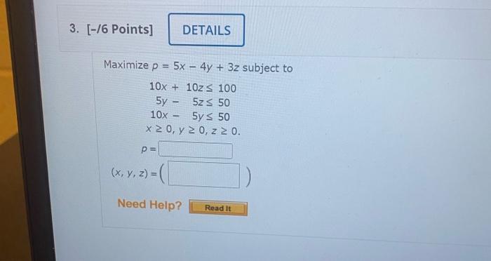 Solved Maximize | Chegg.com