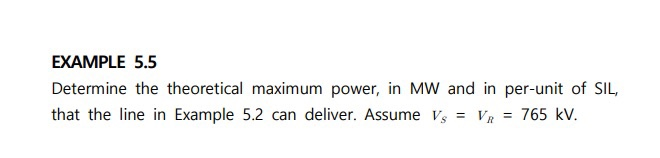 Solved EXAMPLE 5.5 Determine the theoretical maximum power, | Chegg.com