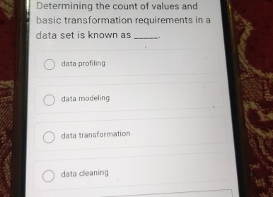 Solved Determining the count of values and basic | Chegg.com