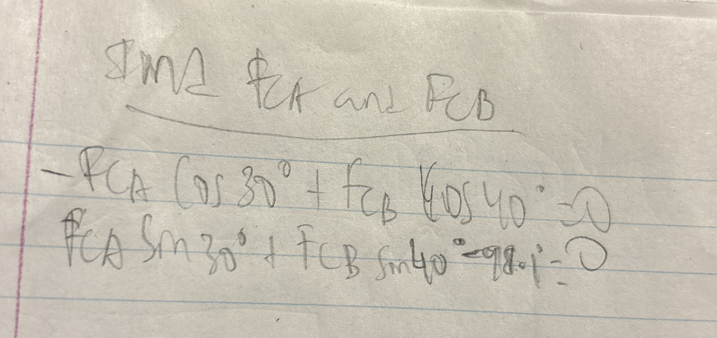 Solved Find FCA and FCB (show detailed work | Chegg.com