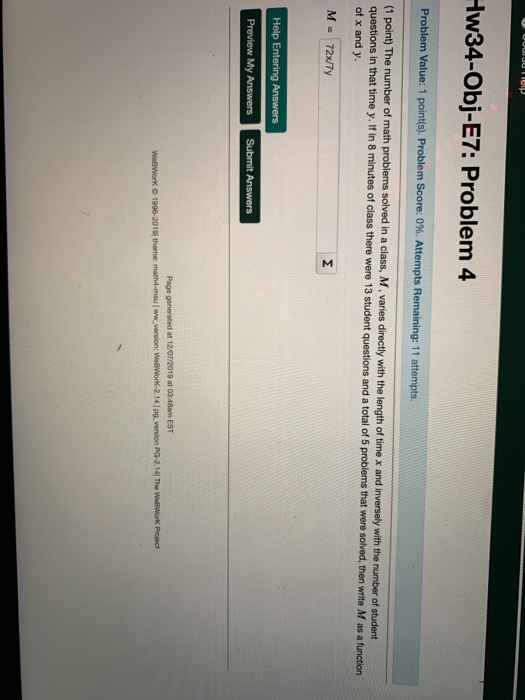Solved IGP Hw34-Obj-E7: Problem 4 Problem Value: 1 point(s). | Chegg.com