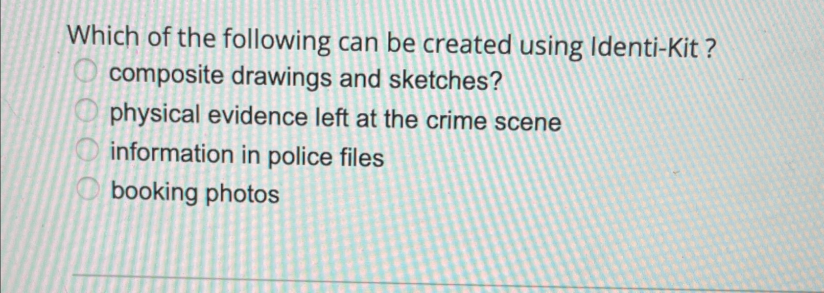 Solved Which of the following can be created using | Chegg.com